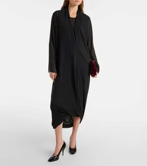 MAISON MARGIELA Draped Midi Dress