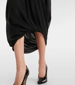 MAISON MARGIELA Draped Midi Dress