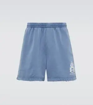 Balenciaga Slit Shorts For Men