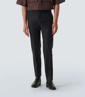 SLOWEAR Incotex Virgin Wool Tapered Trousers