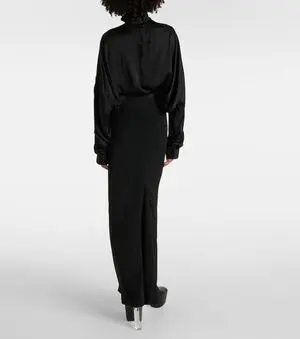 Rick Owens Coda Maxi Skirt - Black