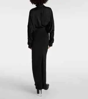 Rick Owens Coda Maxi Skirt - Black