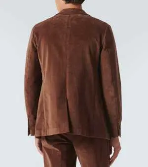 SLOWEAR Incotex Cotton Corduroy Blazer - Brown