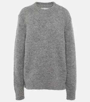 JIL SANDER Alpaca And Wool-blend Sweater - Grey
