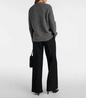 JIL SANDER Alpaca And Wool-blend Sweater - Grey