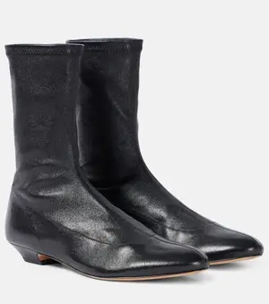 Khaite Apollo Ankle Boots - Black