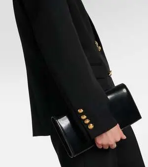 NILI LOTAN Veda Virgin Wool Jacket - Black