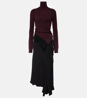 Victoria Beckham Tie Detailed Cocktail Dresses