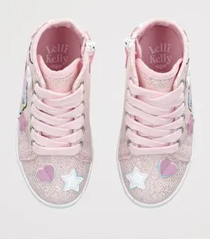 LELLI KELLY Unicorn Rainbow High-top Sneakers