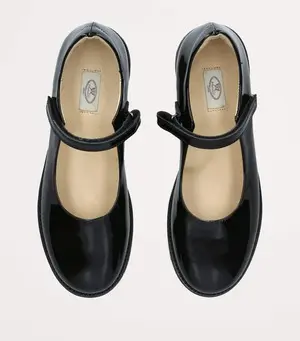 PAPOUELLI Leather Emilia Mary Janes