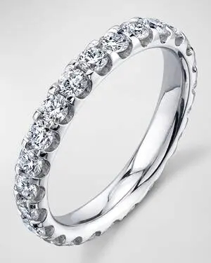 NEIMAN MARCUS Neiman Marcus Diamonds 18k White Gold Diamond Eternity Band