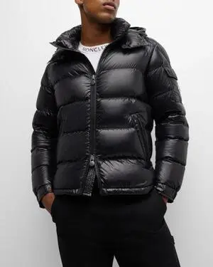Moncler Maya Short Down Jacket - Black