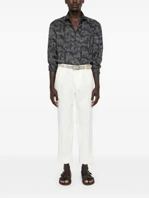 Brunello Cucinelli Paisley Cotton Shirt
