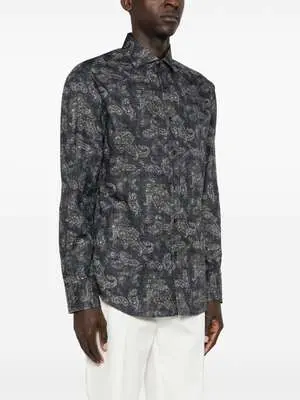 Brunello Cucinelli Paisley Cotton Shirt