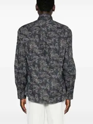 Brunello Cucinelli Paisley Cotton Shirt