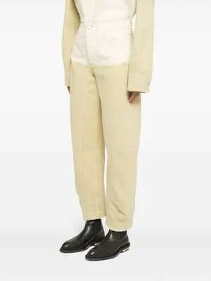 JIL SANDER Two-tone Wide-leg Jeans