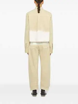 JIL SANDER Two-tone Wide-leg Jeans