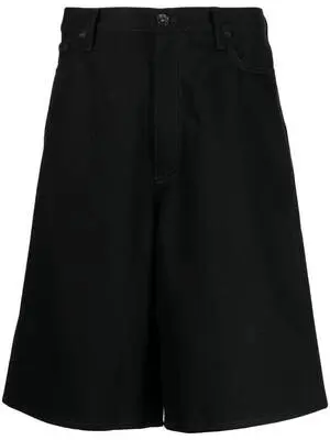 Off-White Logo-print Knee-length Shorts