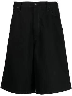 Off-White Logo-print Knee-length Shorts