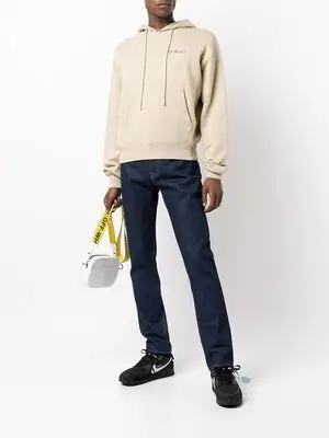 Off-White Diag Slim-fit Jeans - Blue