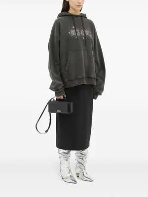 MSGM Logo-print Maxi Skirt