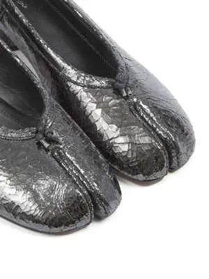 MAISON MARGIELA Tabi Broken Mirror Heeled Pumps - Grey