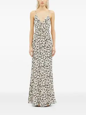 MSGM Spot-print Maxi Dress