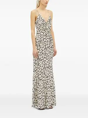 MSGM Spot-print Maxi Dress