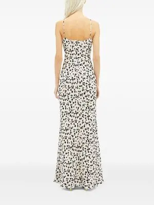 MSGM Spot-print Maxi Dress