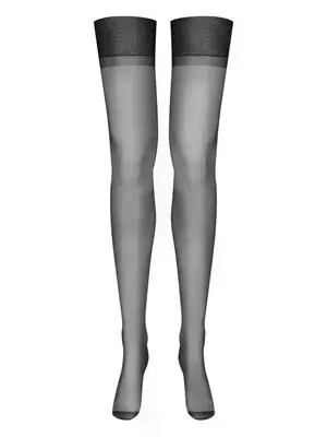 MAISON CLOSE Sheer Stockings - Black