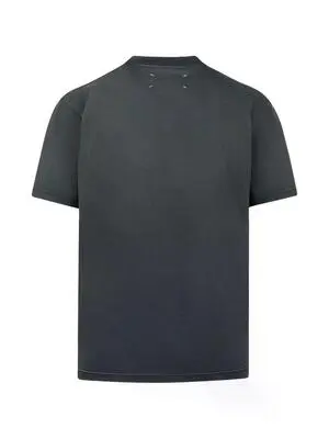 MAISON MARGIELA Logo Print Cotton T-shirt - Black