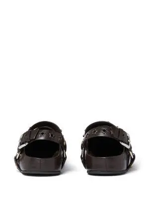 Stella McCartney Elyse Studded Clogs - Brown