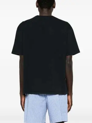Rhude Logo-print Cotton T-shirt - Black
