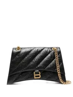 Balenciaga Medium Crush Shoulder Bag