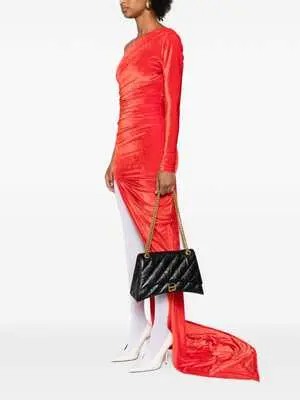 Balenciaga Medium Crush Shoulder Bag