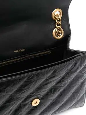 Balenciaga Medium Crush Shoulder Bag