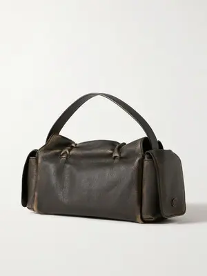 Acne Studios Multipocket Leather Shoulder Bag