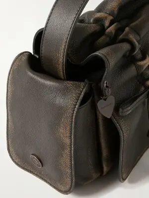 Acne Studios Multipocket Leather Shoulder Bag