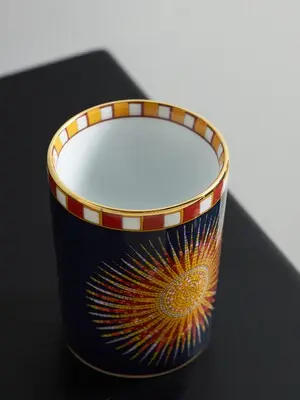 La DoubleJ Gold-plated Porcelain Cup