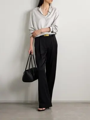 Veronica De Piante Daisy Pinstriped Shirt