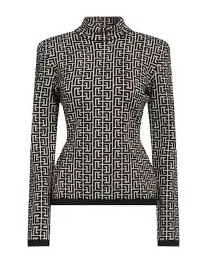 Balmain Turtleneck Size Wool, Viscose, Polyamide, Elastane