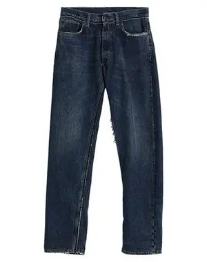MAISON MARGIELA Cotton And Wool Straight-leg Jeans