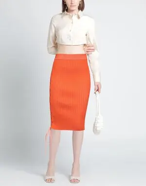 OFF-WHITE™ Ribbed Knit Pencil Skirt