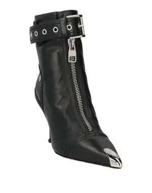 Alexander McQueen Leather Ankle Boots