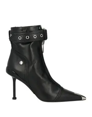 Alexander McQueen Leather Ankle Boots