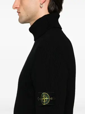 Stone Island Compass-badge Wool Jumper