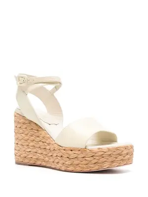 PALOMA BARCELO Riu 95mm Leather Espadrilles