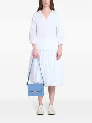 Marni Medium Trunkaroo Crossbody Bag - Blue