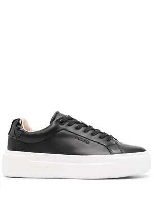 Calvin Klein Leather Flatform Sneakers