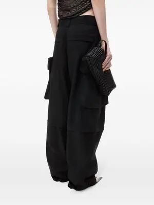 Alexander Wang Panelled Wide-leg Cargo Trousers